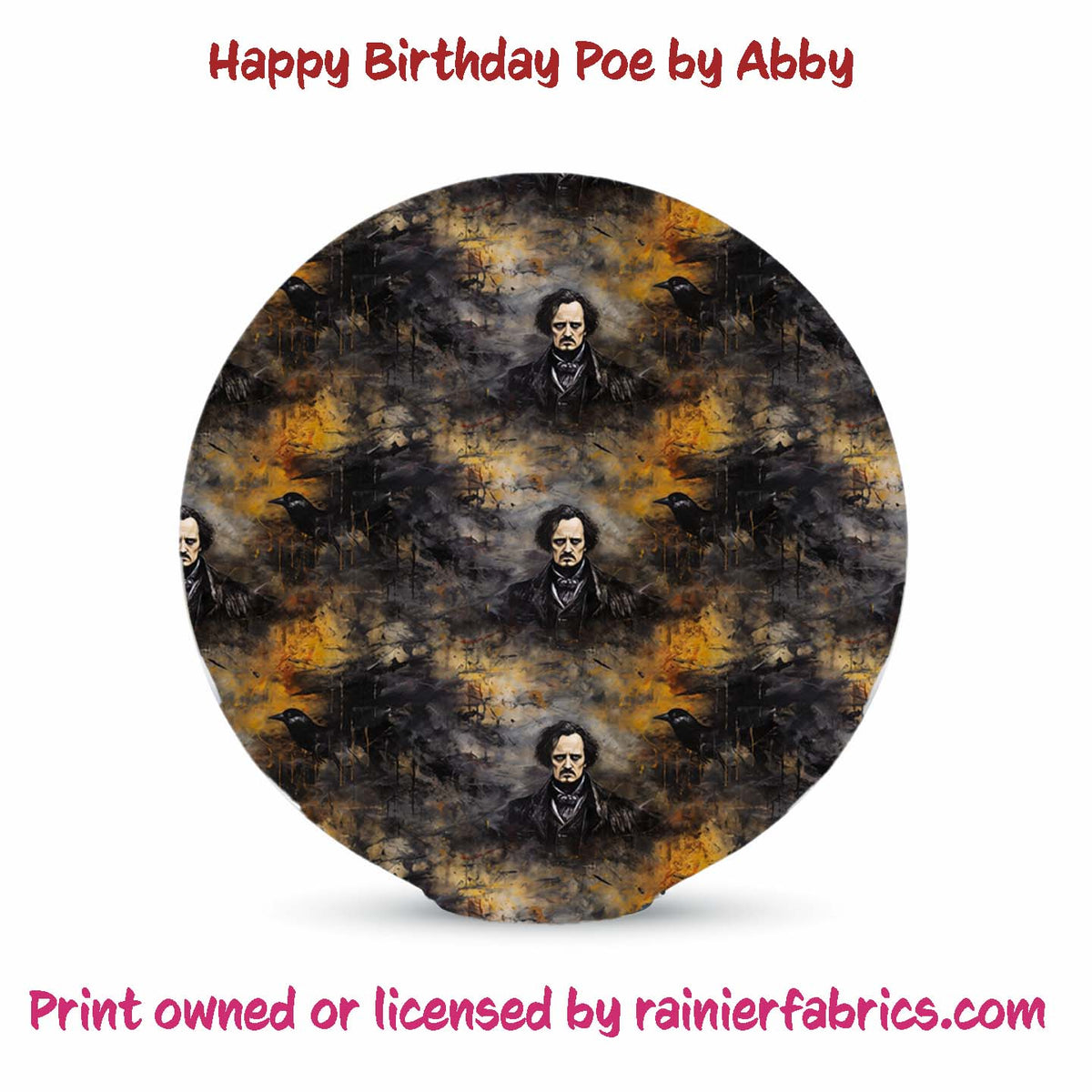 Happy Birthday Poe - Exclusives by Abby – Rainier Fabrics