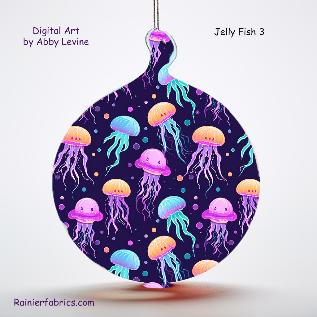 Jelly Fish Collection - 8 ways by Abby – Rainier Fabrics