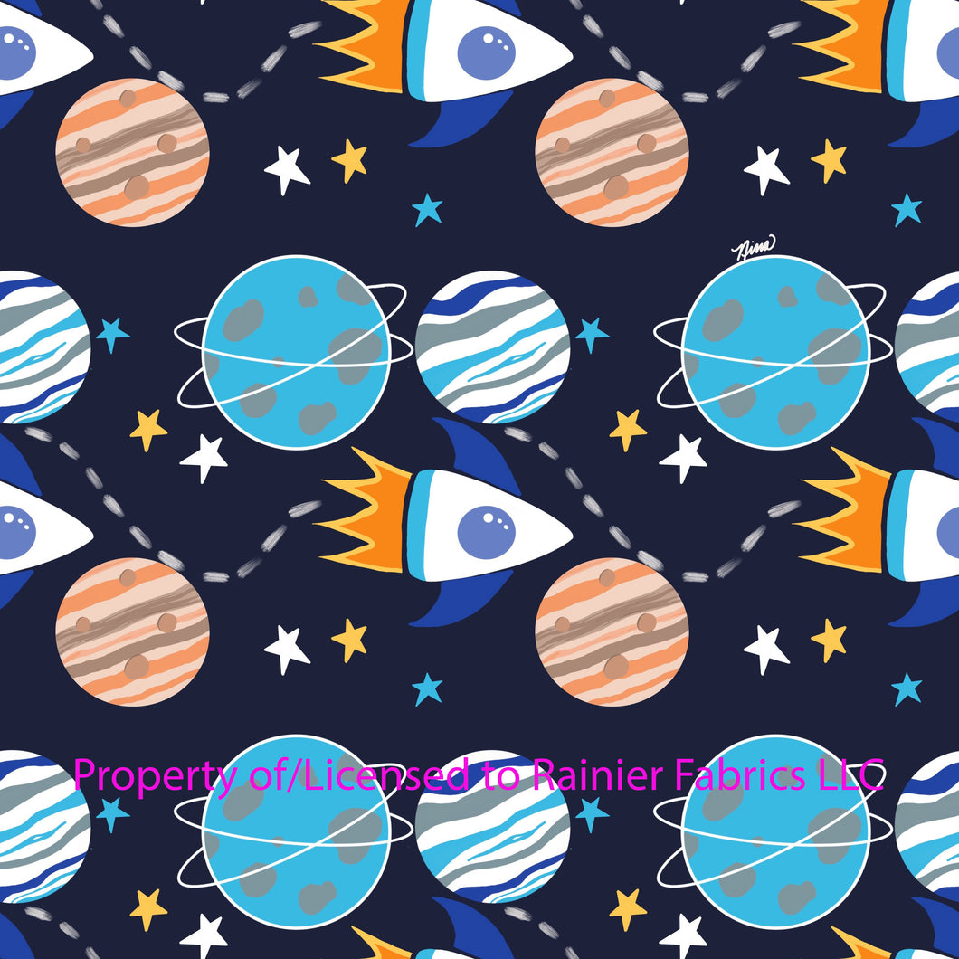 Space fabric by Nina - order by half yard, description of base fabric ...